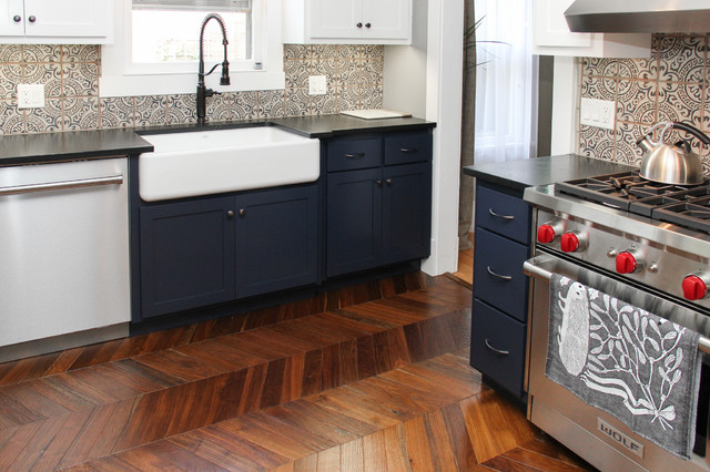 Tabarka Tile Kitchen Backsplash - Cocina - Otras zonas - de H.J. Martin ...