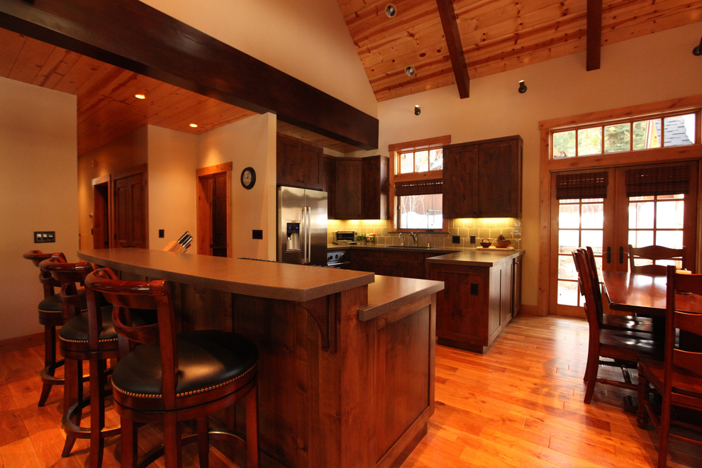 Tahoe Cabin - Traditional - Kitchen - San Francisco - by MOREHOUSE ...