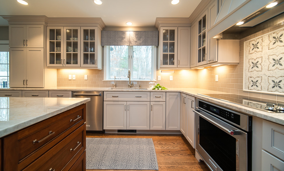 Taj Mahal Kitchen - Transitional - Kitchen - Bridgeport - by Kitchen ...