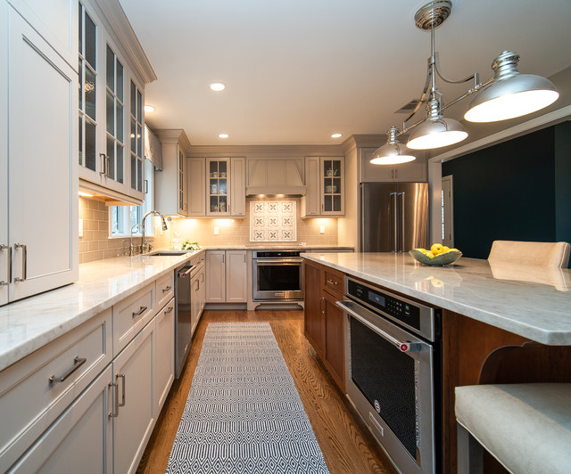 Taj Mahal Kitchen - Transitional - Kitchen - Bridgeport - by Kitchen ...