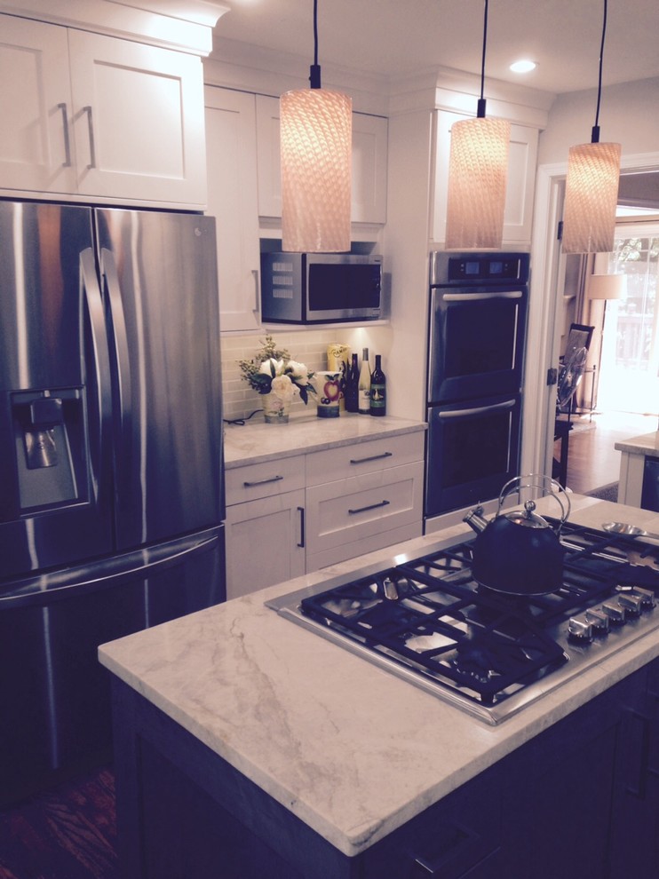 Taj Mahal Quartzite Kitchen Counters - Kitchen - DC Metro - by FERNANDO ...