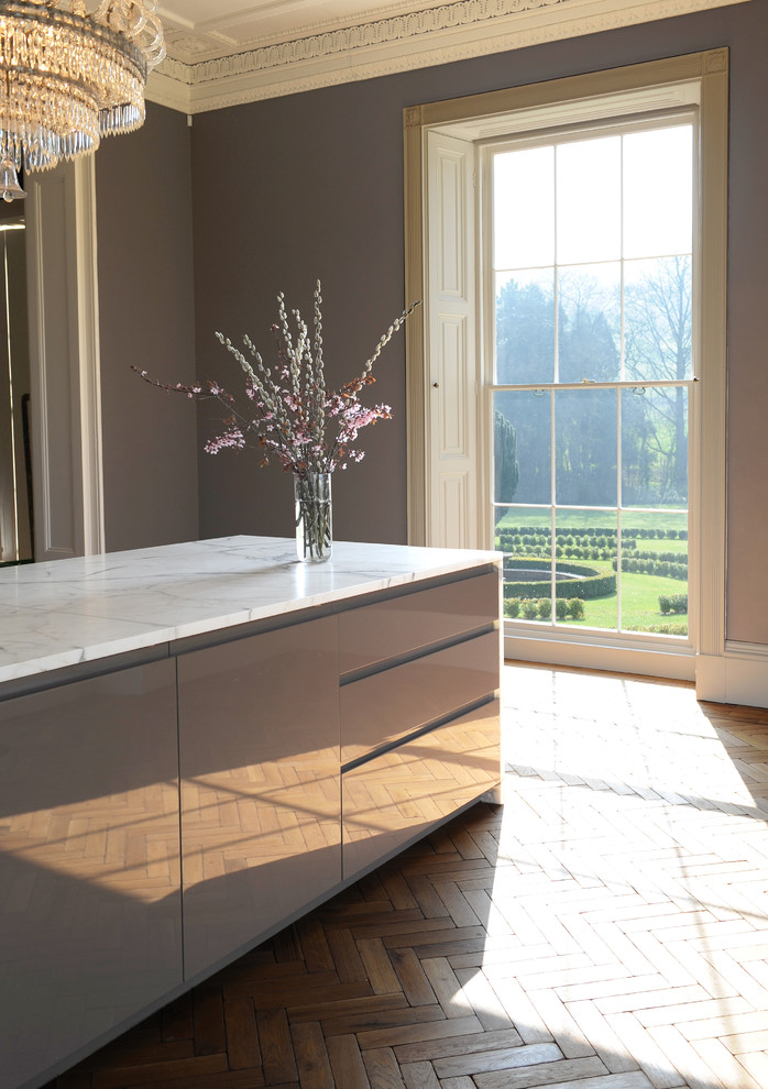 Tall Regency Sash Window - Contemporary - Kitchen - London - by ...