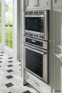 Tall Unit with Oven/Microwave Combination - Traditional - Kitchen ...