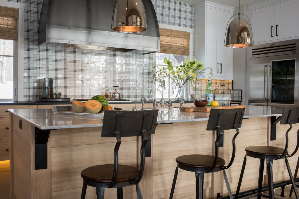Tame Fish Lodge - Transitional - Kitchen - Minneapolis - by Nor-Son ...