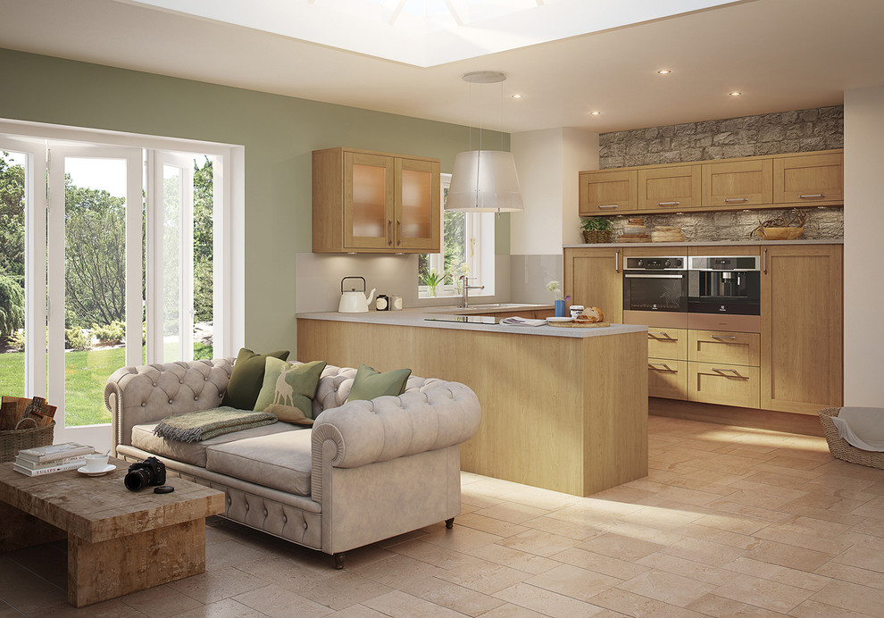 Tatton Oak - Traditional - Kitchen - Other - by Magnet Kitchens | Houzz