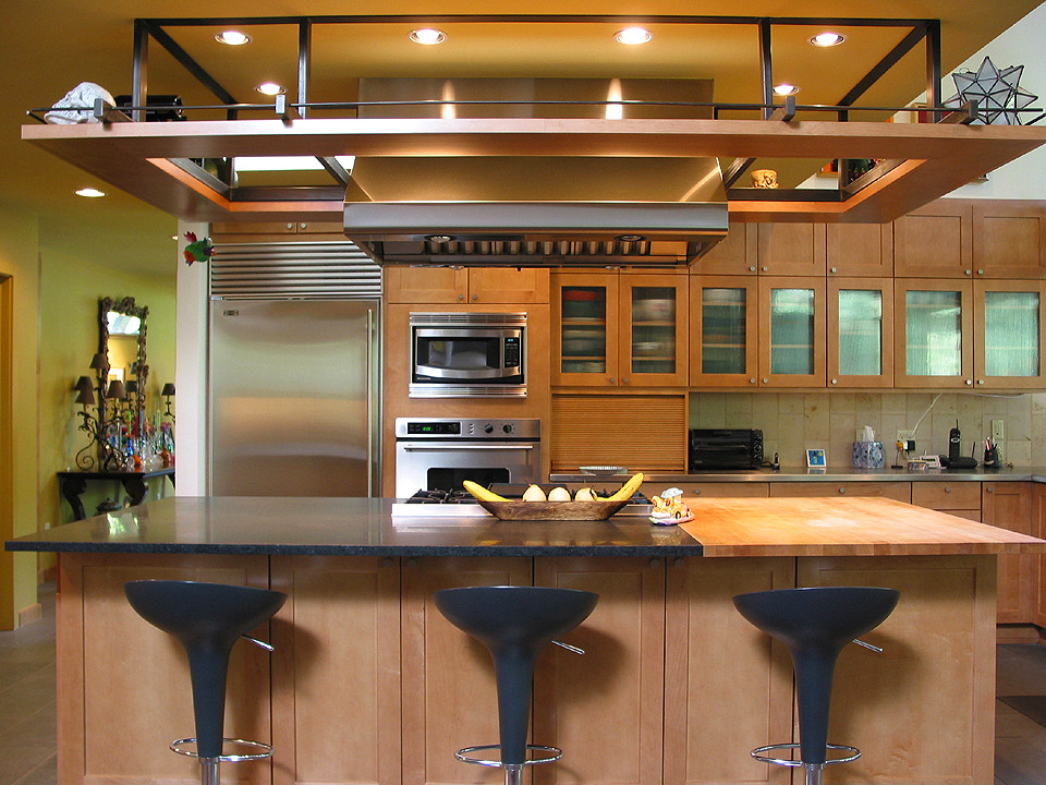 Taylor Slough Creek House_Kitchen - Contemporary - Kitchen - Austin ...