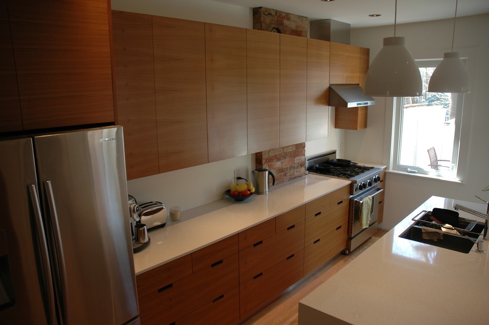 Teak Kitchen Cabinets - Contemporary - Kitchen - Toronto - by CSR ...
