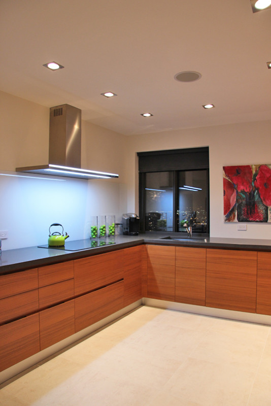 Teak Wood Kitchen Cabinets - Modern - Kitchen - New York - by Modiani ...
