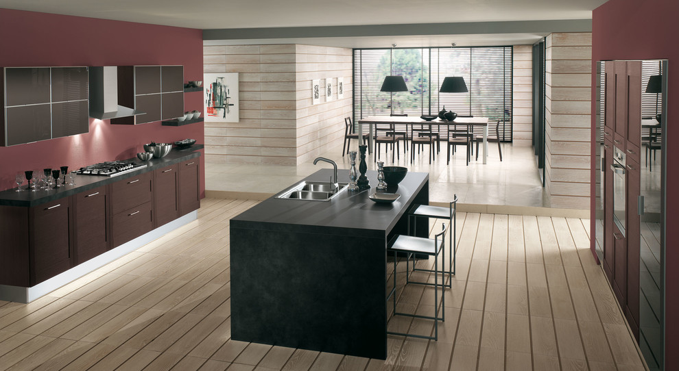 Telera Coffee - Modern - Kitchen - San Diego - by BKT LOFT Italian ...
