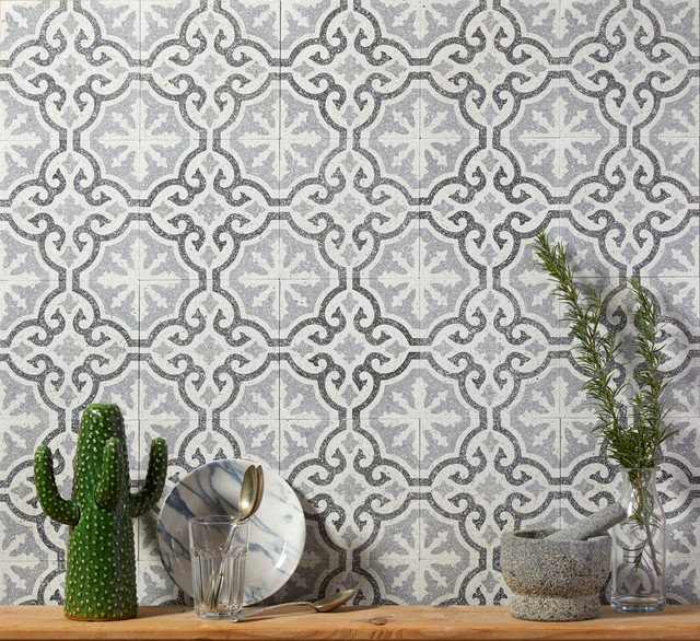 Terrazzo Handmade Tiles - Modern - Kitchen - Wiltshire - by Artisans of ...