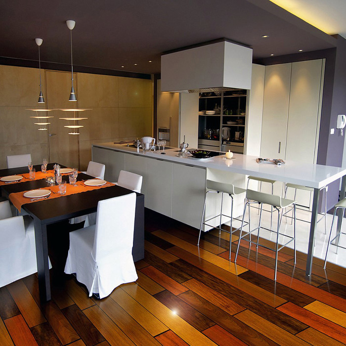 Terre Verte- Brazilian Ipe - Modern - Kitchen - Atlanta - by ...