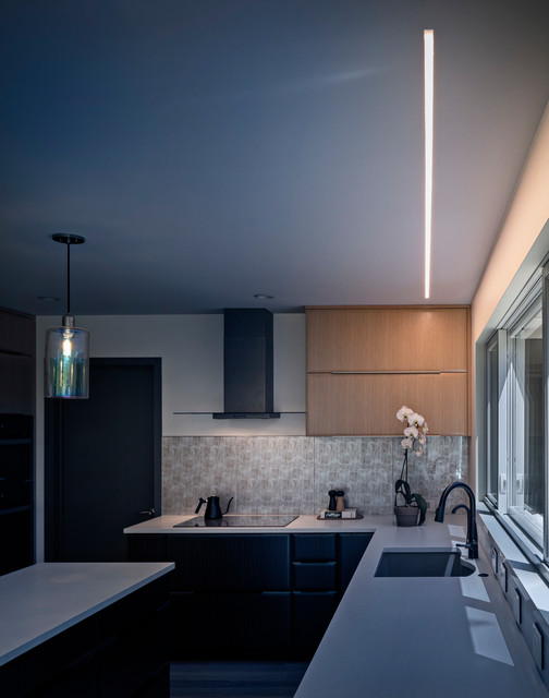 Texture & Balance: Modern Interior in Ann Arbor, Michigan - Modern ...