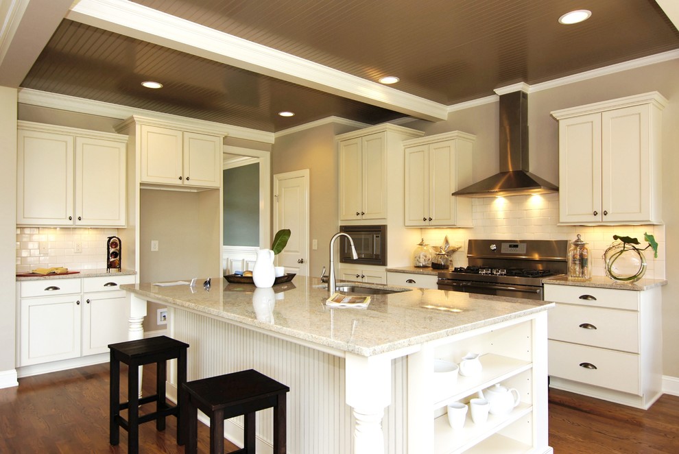 The Arramore kitchen built by Homes by Dickerson in Raleigh and Wake ...