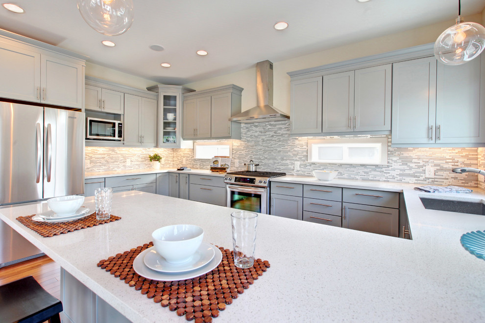 The BoomBuilders Spec House - Contemporary - Kitchen - Seattle - by ...