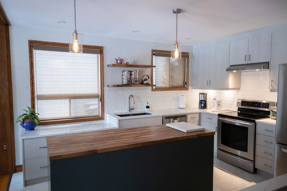 The Butcher Block Project - Modern - Kitchen - Other - by Home Options ...