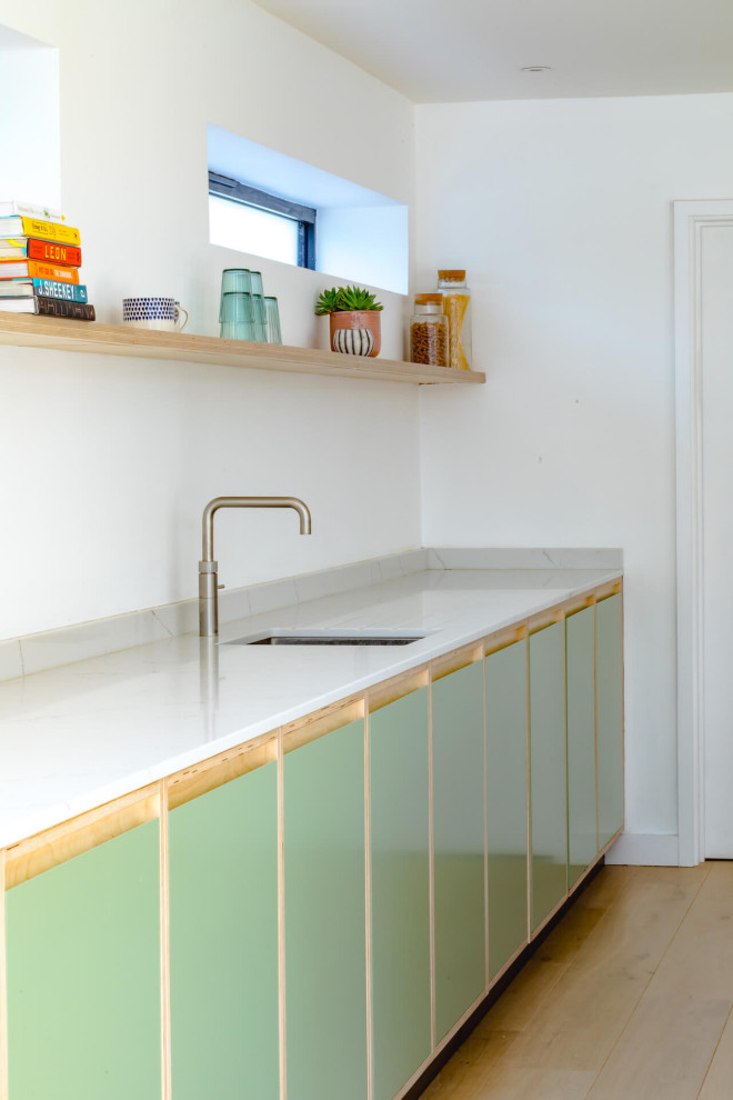 The Chapman Kitchen - Exposed Edge Plywood - Contemporary - Kitchen ...