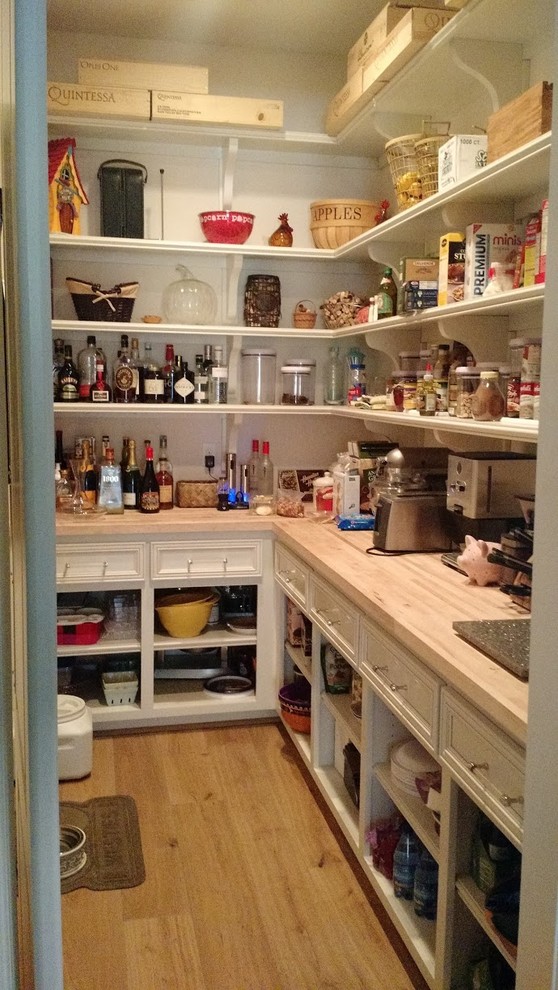 The Color Palette interior Design - Pantry in Granite Bay - Traditional ...