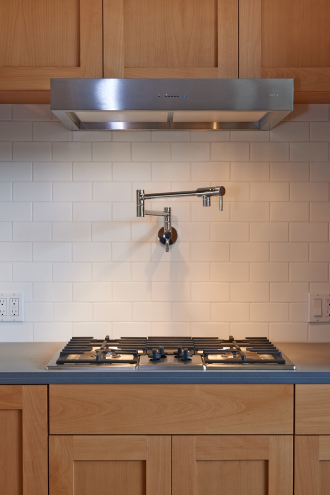 The convenience of a pot filler over range is safe way to fill large ...