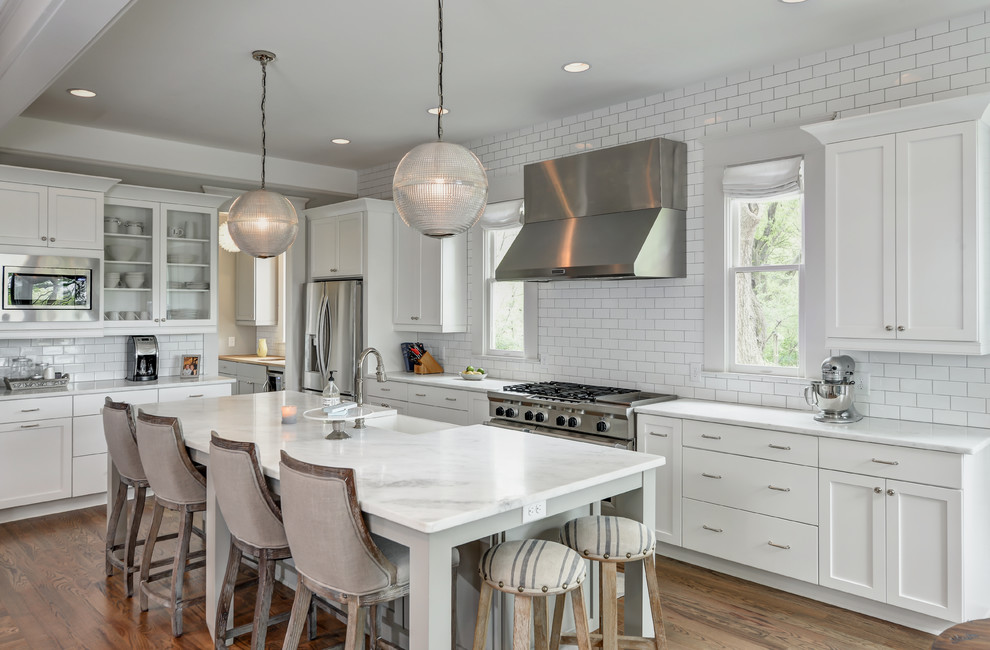 The Fam-Glam Project - Transitional - Kitchen - Atlanta - by Carl ...