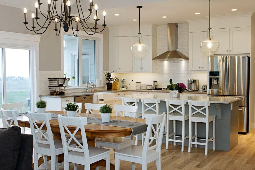 The Family Hub - Farmhouse - Kitchen - Calgary - by New Century Design ...