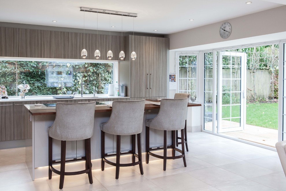 The Gables - Contemporary - Kitchen - Surrey - by Hampshire Design ...