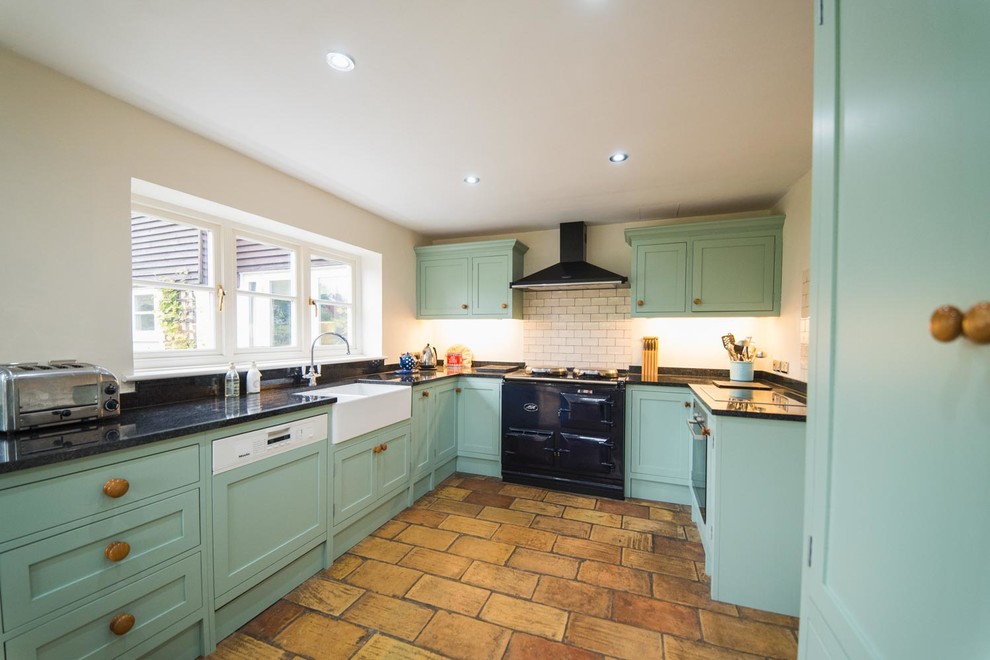 The Glass House Kitchen - Country - Kitchen - Other - by Naked Kitchens ...