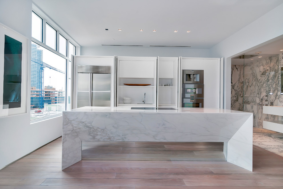 The Glass - Modern - Kitchen - Miami - by Italkraft | Houzz