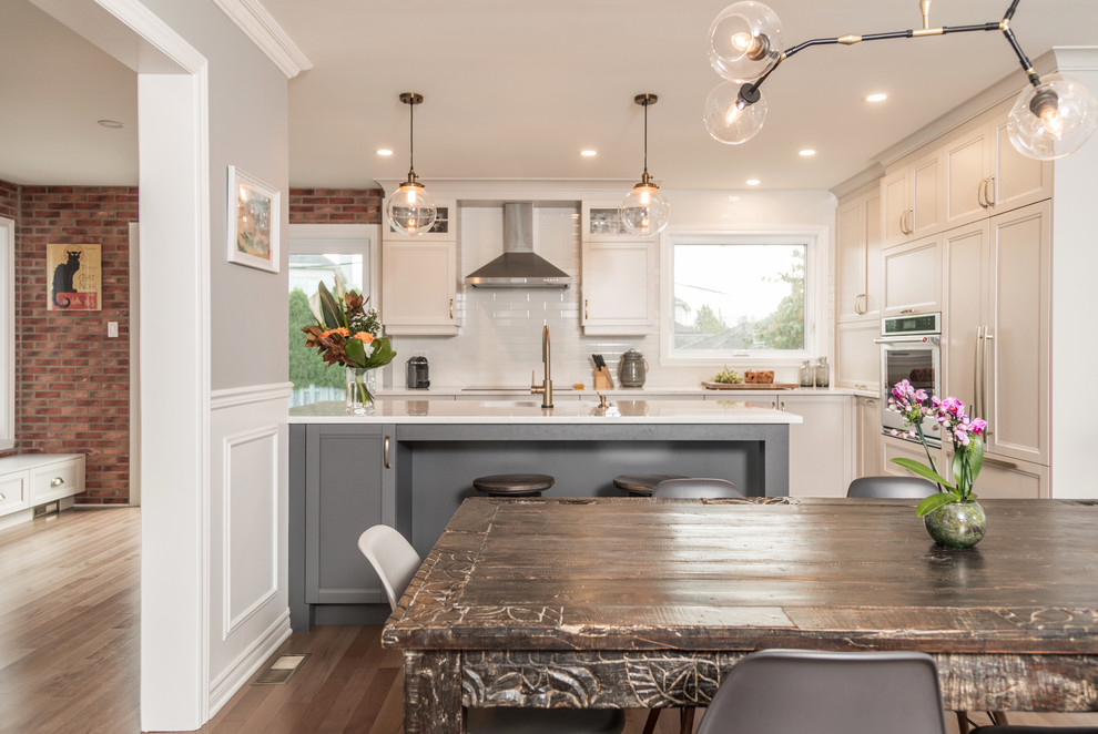 The inviting - Transitional - Kitchen - Montreal - by Cuisine Bröder ...