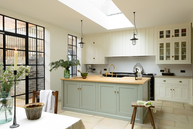 The Islington N1 Kitchen by deVOL - Traditional - Kitchen - Other - by ...