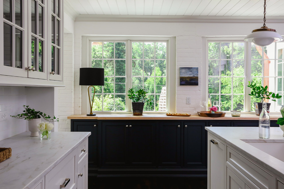 The Kitchen in Gimghoul - Transitional - Kitchen - Charlotte - by CKS ...