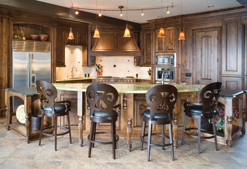 The Lacombe - Traditional - Kitchen - Portland - by Alan Mascord Design ...