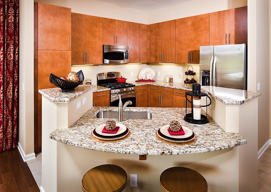 The M at Englewood South - Kitchen - Contemporary - Kitchen - New York ...