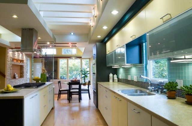 The Modern ALNO Kitchen in 1895 Victorian House at Old Palo Alto ...