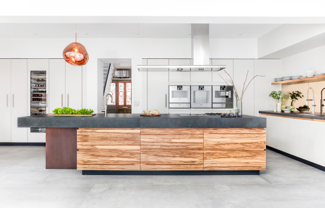 The Natural Chef's Kitchen - Contemporary - Kitchen - London - by ...