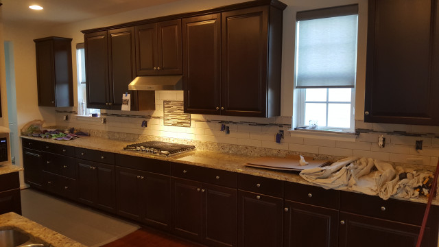 The Nelson Backsplash - Modern - Kitchen - Other - by Petit ...