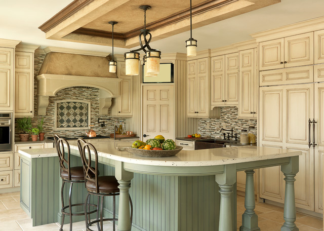 The NEW "Old World" - Traditional - Kitchen - St Louis - by Glen ...