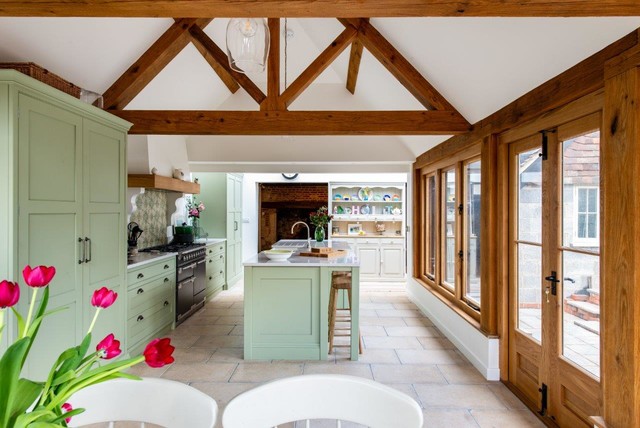 The Old Forge Kitchen - Country - Kitchen - Kent - by Herringbone ...
