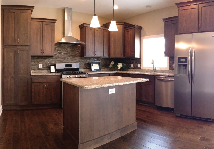 The "Pinehurst" Model Kitchen - Traditional - Kitchen - Chicago - by VP ...