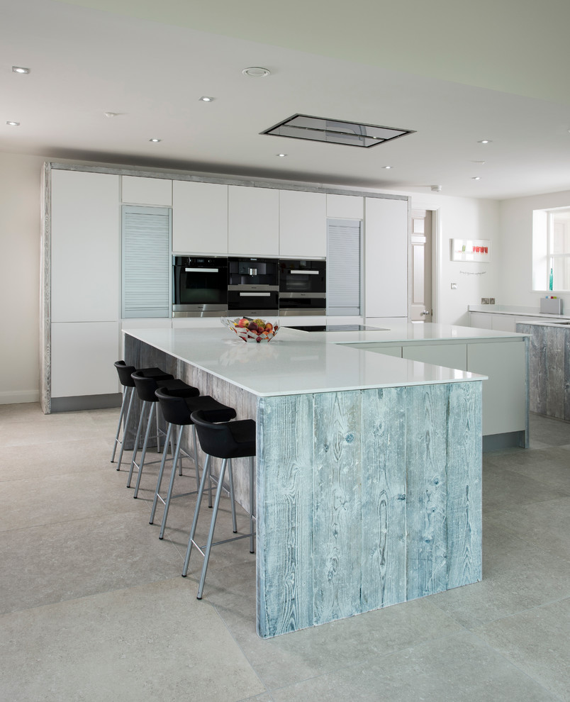 The Quarterdeck - Coastal - Kitchen - Belfast - by David Scott Tile ...