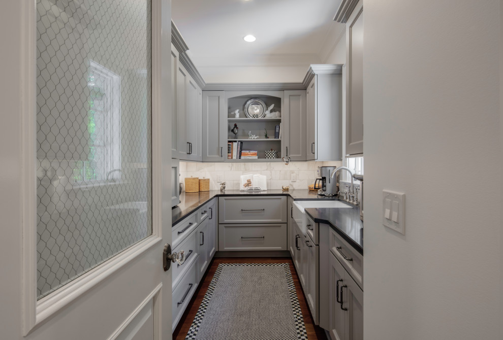 The Ramble Gray Cabico Unique Cabinetry - Traditional - Kitchen ...