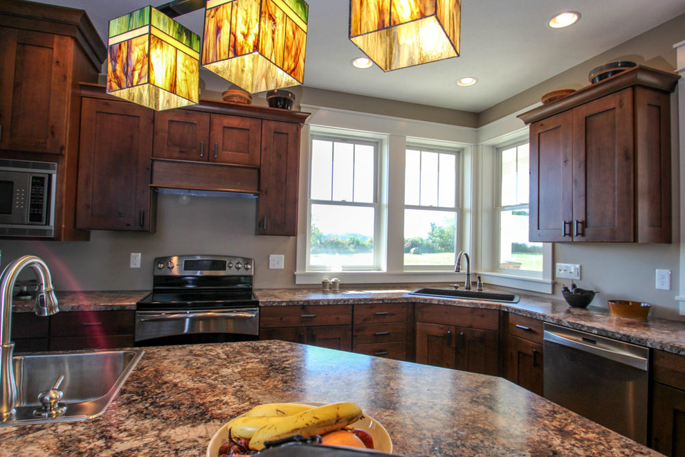 The Requarth Co.'s Jeff Filer Designed Springfield Kitchen - Rustic ...