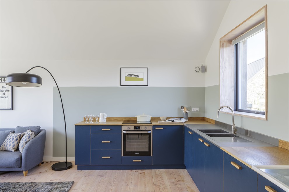 The Sheepfold Annexe - Contemporary - Kitchen - Cornwall - by Charlie ...