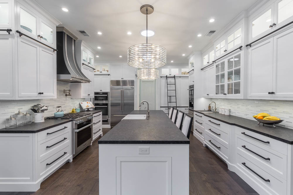 The Ultimate White Kitchen - Transitional - Kitchen - San Francisco ...