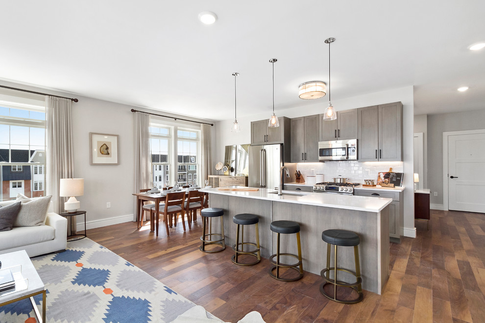 The Vanderbilt - Luxury Apartments (Unit 313) - Transitional - Kitchen ...