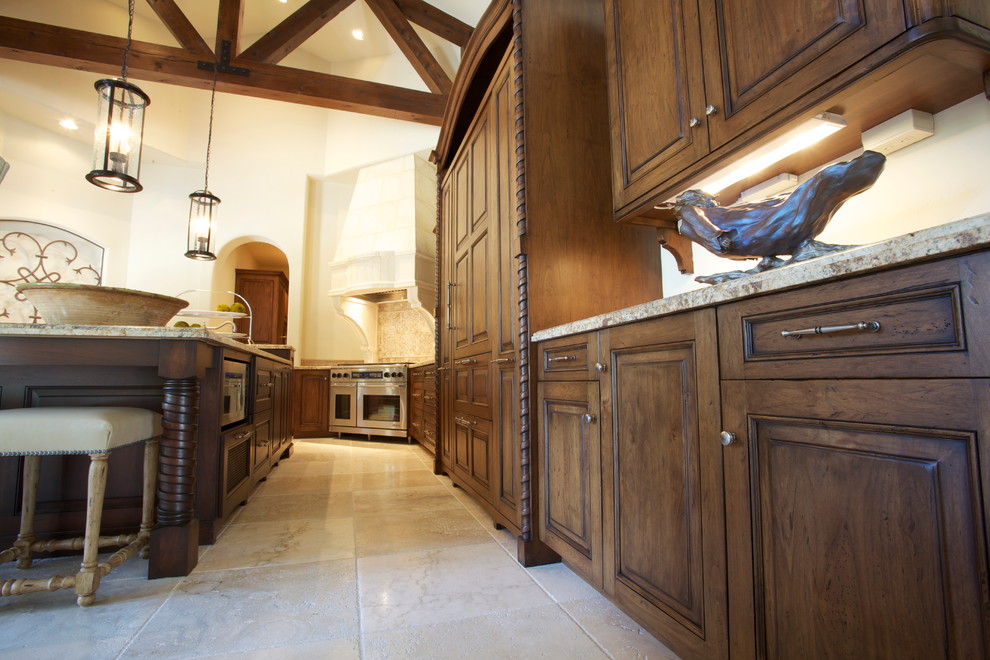 The Woodlands Spanish Colonial - Traditional - Kitchen - Houston - by ...