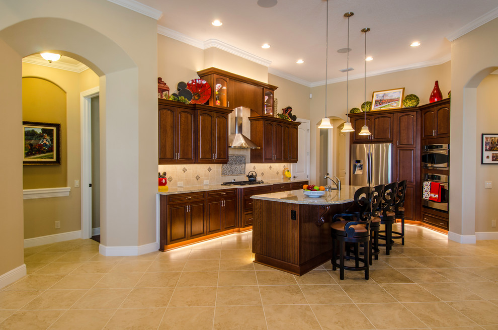 Theater Room and Full Home Automation - Traditional - Kitchen - Tampa ...