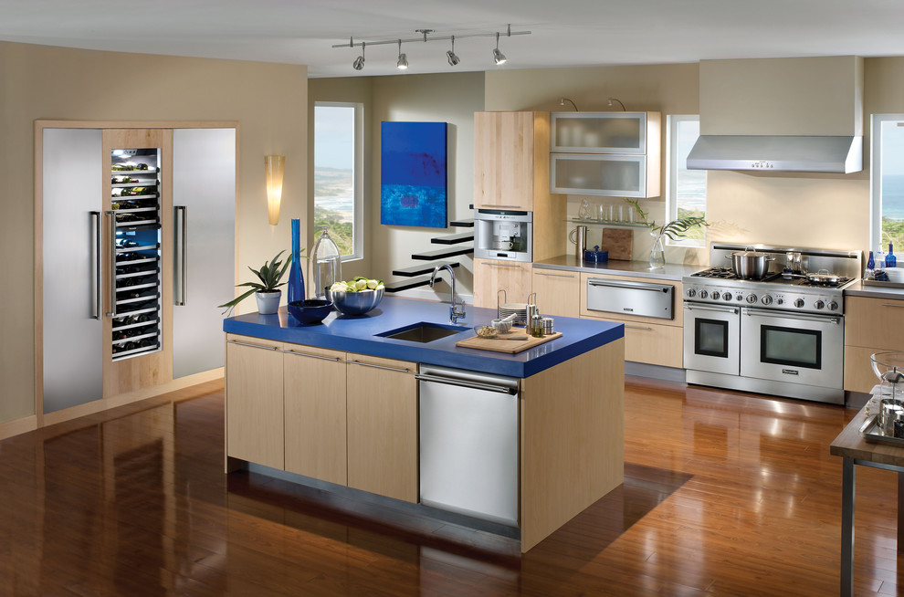 Thermador's Freedom Refrigeration - Contemporary - Kitchen ...