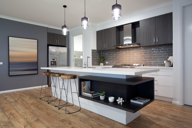 This stunning kitchen is truly the heart of the home! - Modern ...