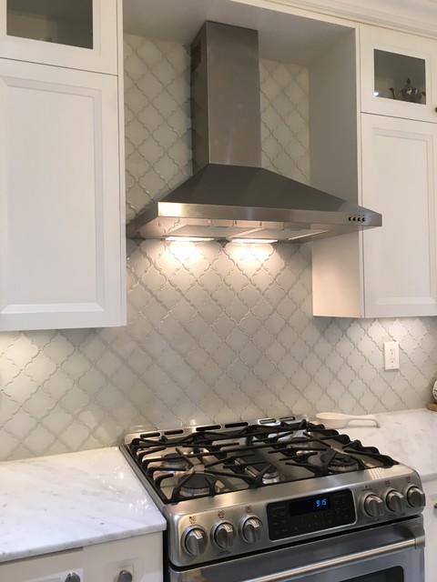 Thornhill Kitchen Back Splash Tile Project - Transitional - Kitchen ...