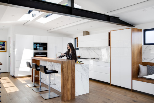 34+ Waterfall Kitchen Island ( DRAMATIC LOOK ) - Waterfall Countertops